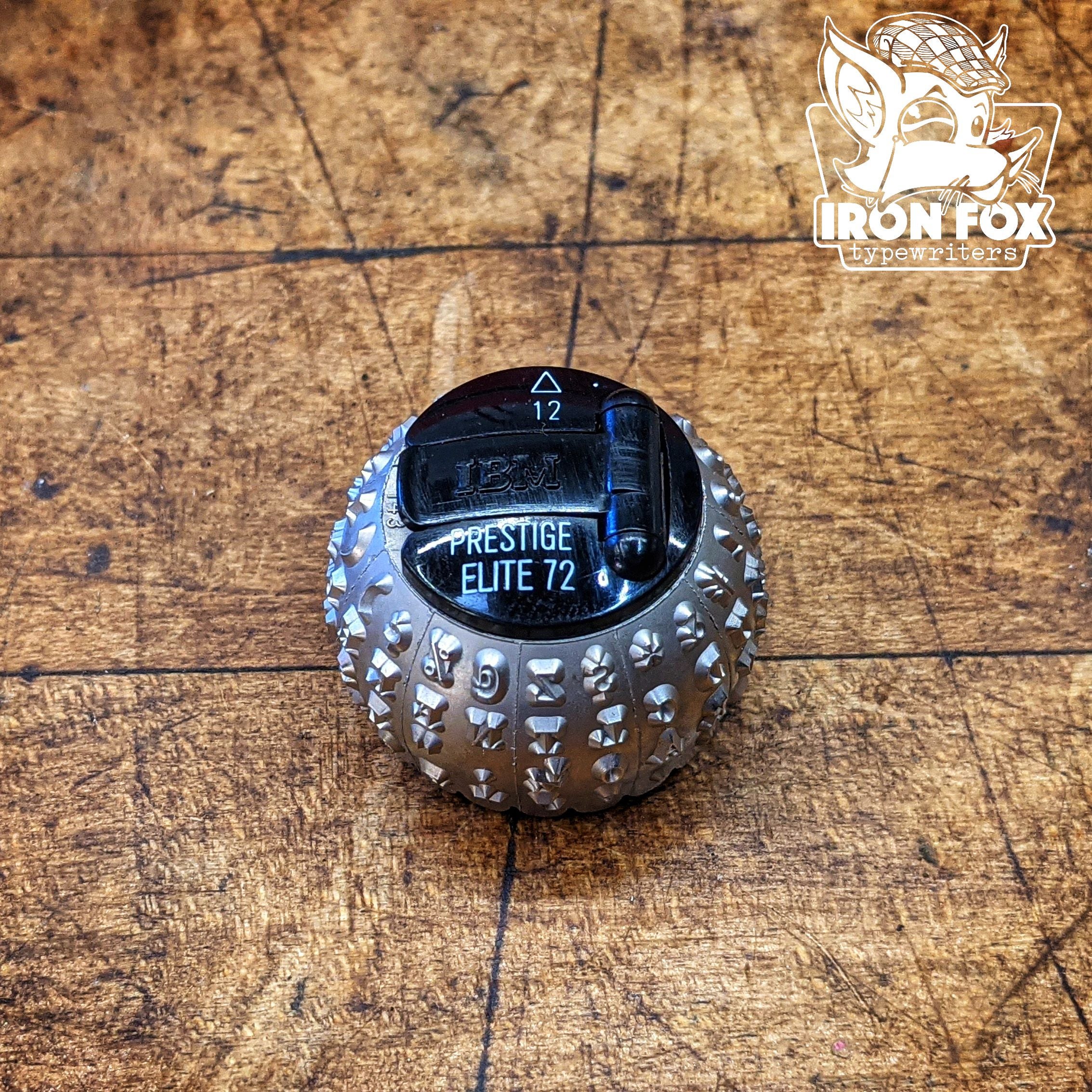 IBM Typeball: IBM Branded "Prestige Elite 72" - 12 Pitch | Iron Fox ...