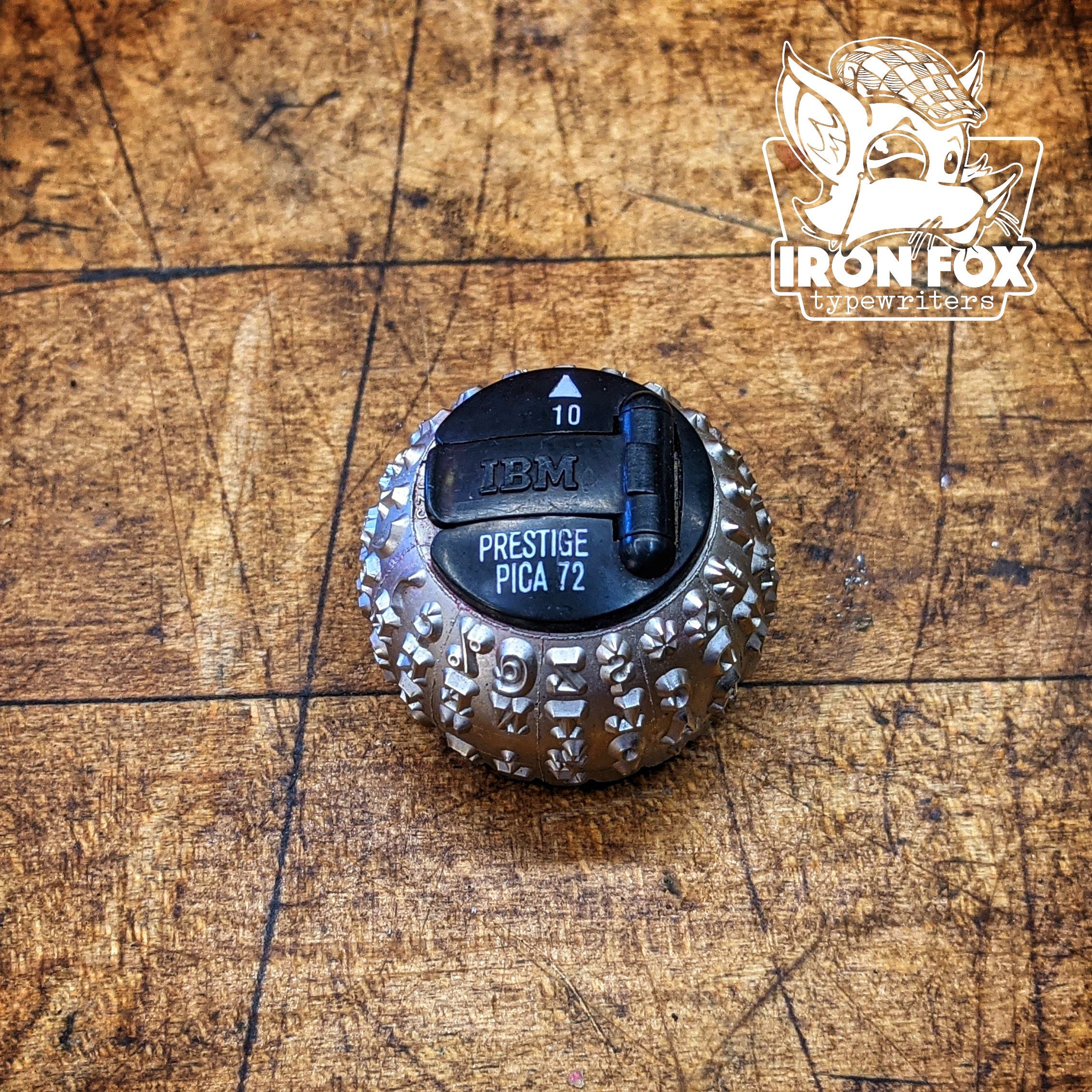 IBM Typeball: IBM Branded "Prestige Pica 72" - 10 Pitch | Iron Fox ...