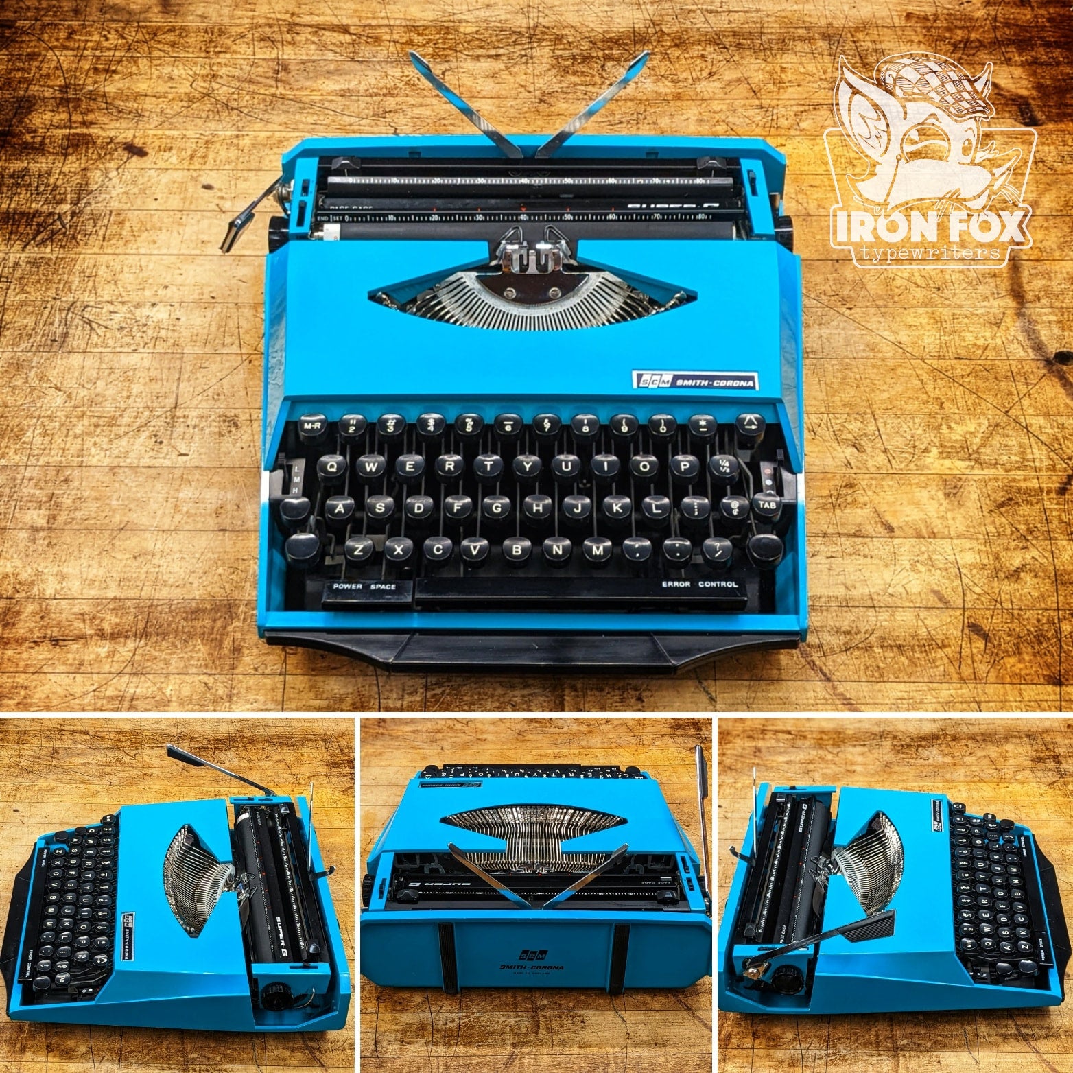 Ultra Portables | Iron Fox Typewriters: these machines kill fascists.